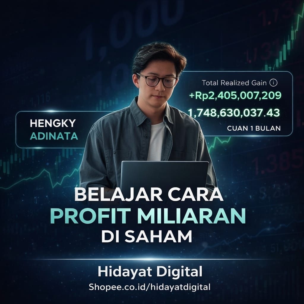 Jual Kursus Saham by remora traders hengky adinata belajar saham || G ...