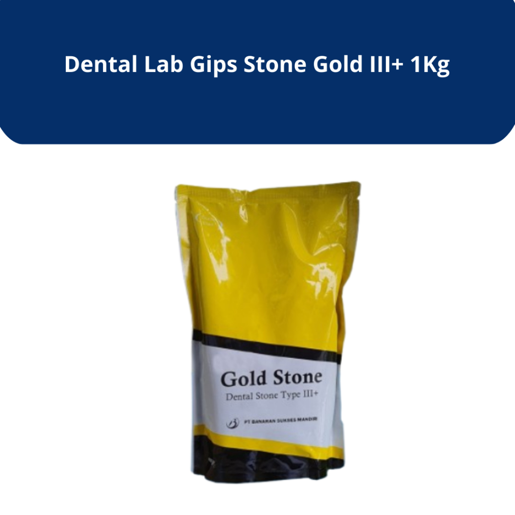 Jual Metadent - Dental Lab Gips Stone Gold III+ 1Kg | Shopee Indonesia
