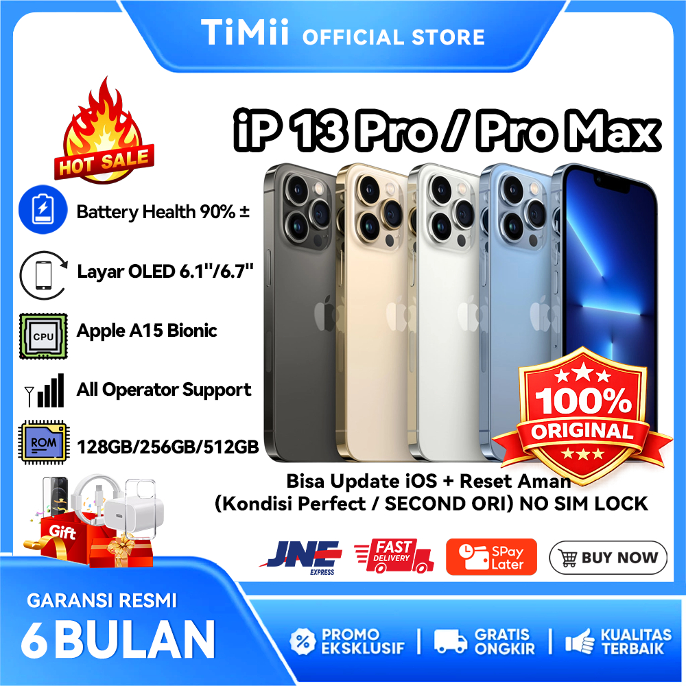 Jual IPhone 13 Pro Max Second Terlengkap & Harga Terbaru Mei 2026 ...