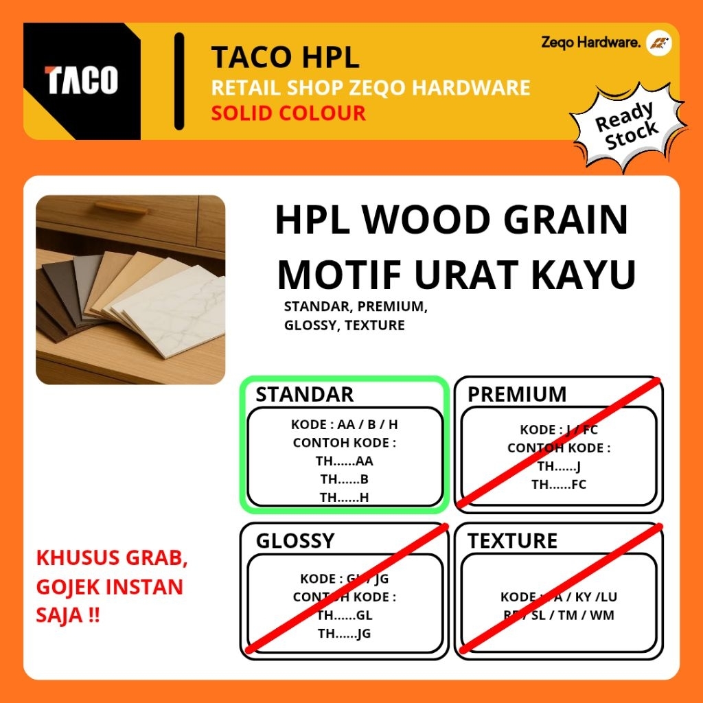 Jual HPL Taco Motif Terlengkap & Harga Terbaru Mei 2026 | Shopee Indonesia