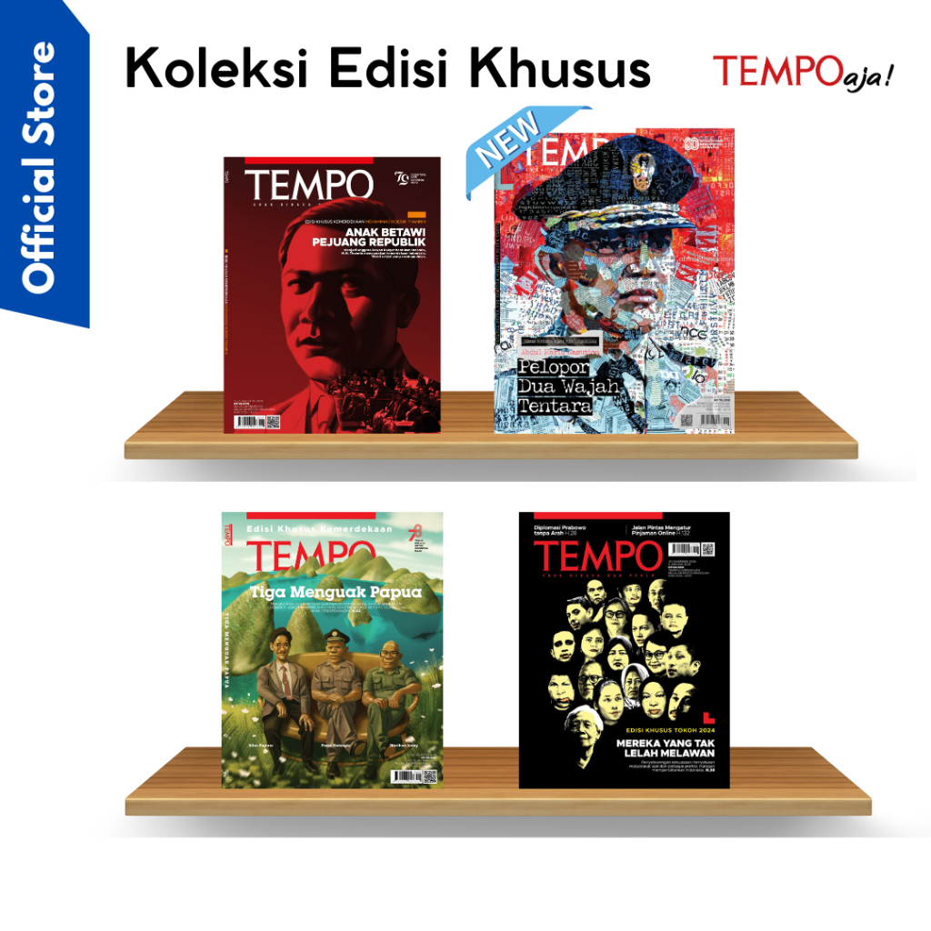 Jual Majalah Tempo Cetak Seri Edisi Khusus (4 Edisi) | Shopee Indonesia