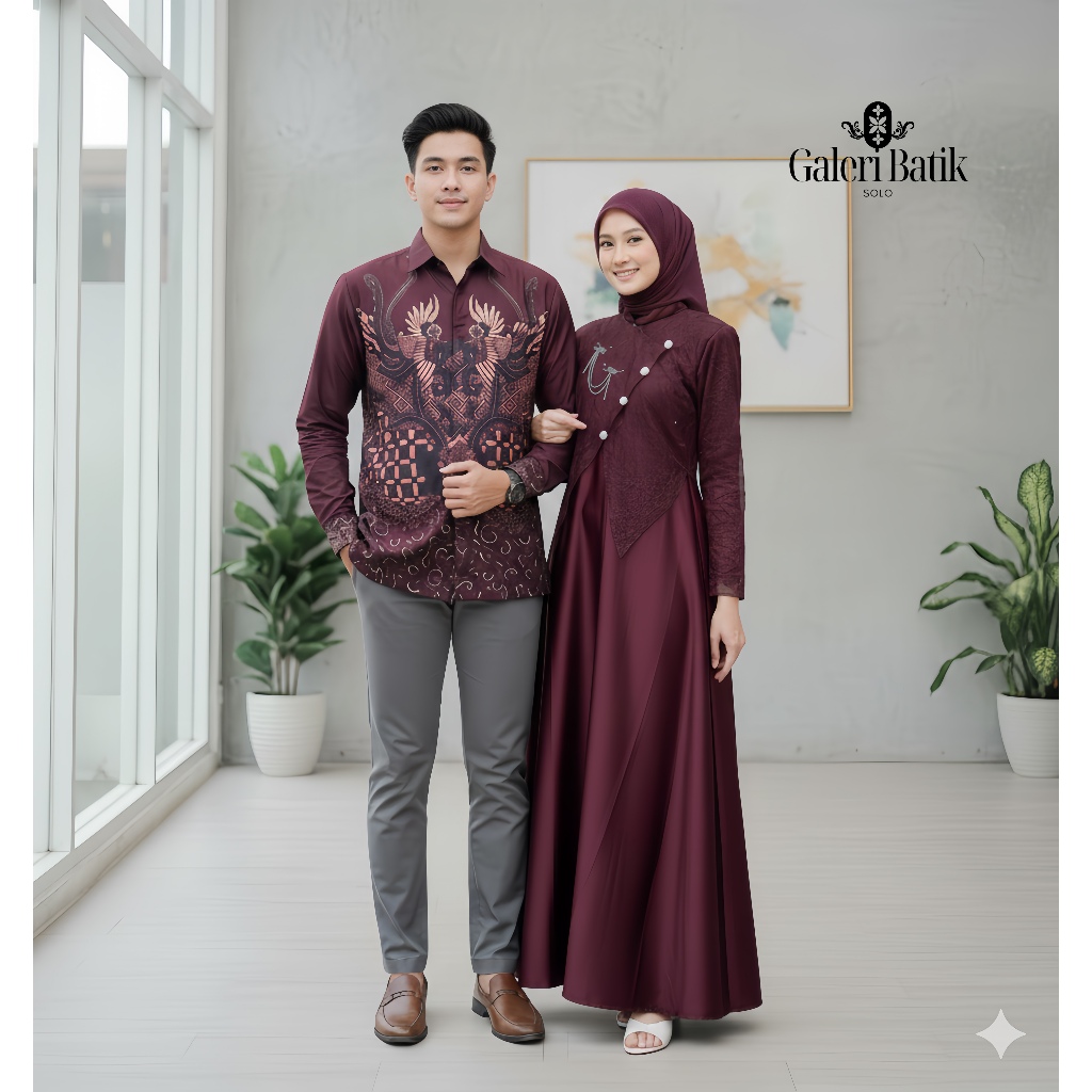 Jual New Collection - Couple Outfit Lebaran 2026 Maxi Dress Syakilla ...