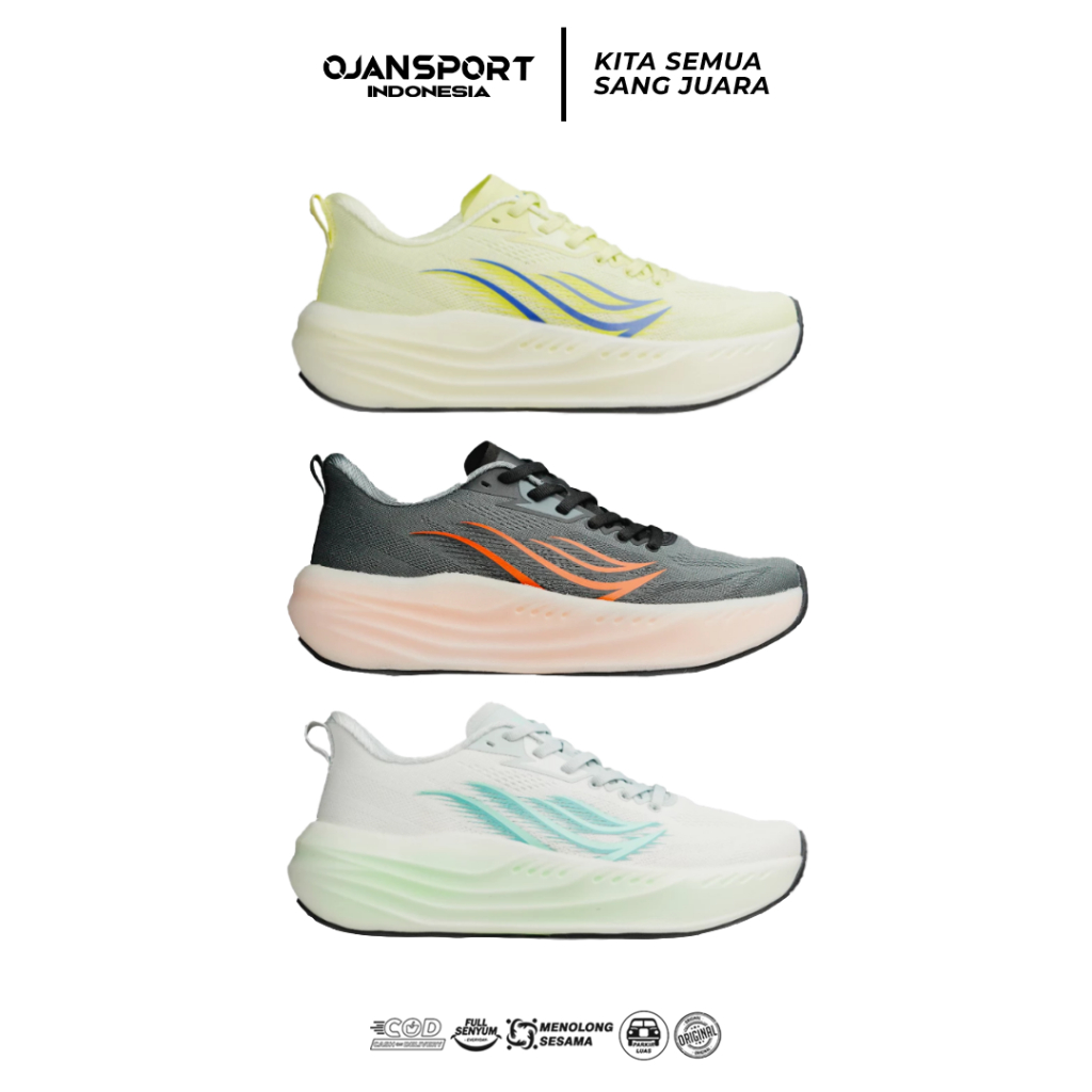 Jual SEPATU RUNNING DESLE AERION ORIGINAL 3 WARNA | Shopee Indonesia