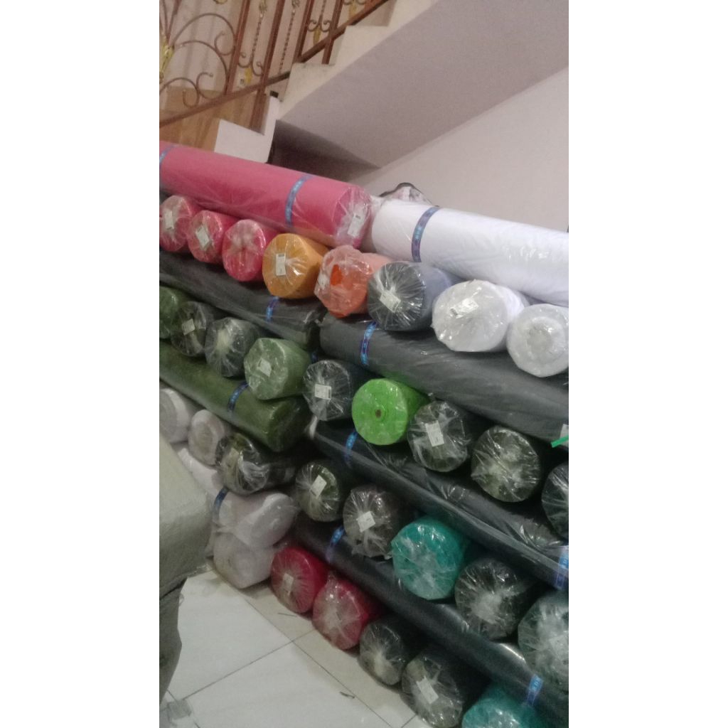 Jual Kain Polymicro Rollan Kain Polos Rollan (isi 100m) | Shopee Indonesia
