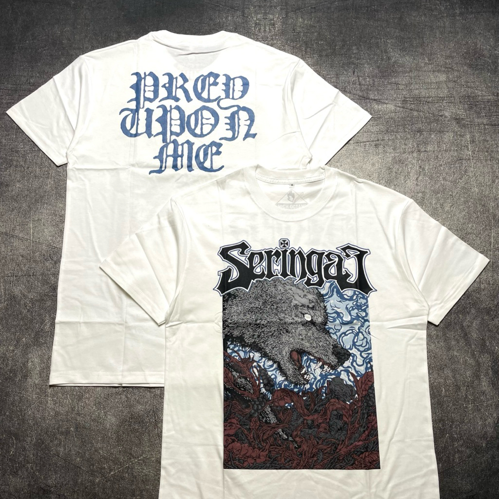 Jual Tshirt SERINGAI - PREY UPON ME Official Merchandise | Shopee Indonesia