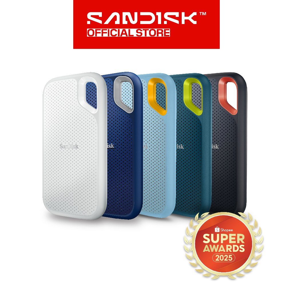 Jual SSD External 1TB / 2TB / 4TB SANDISK Extreme up to 1050Mbps (E61 ...