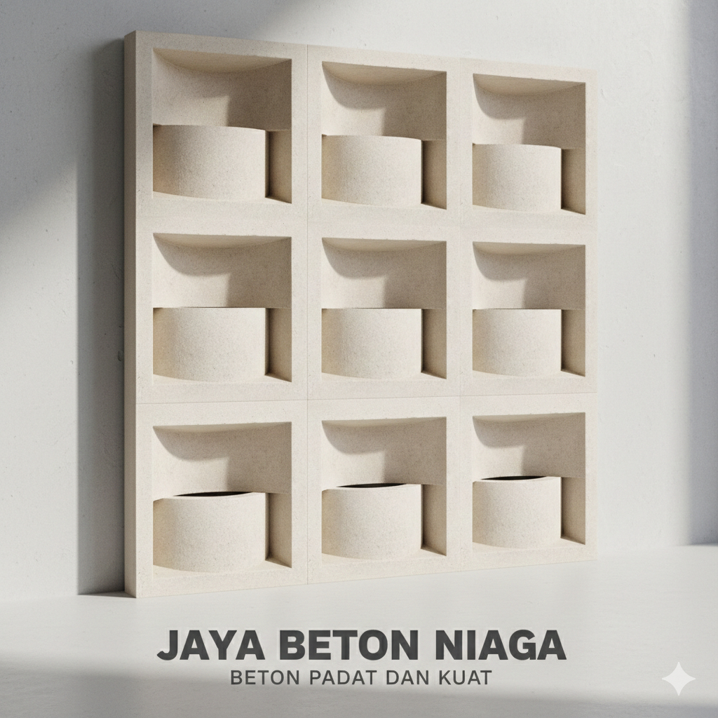 Jual JAYA BETON NIAGA - Roster Beton Minimalis - Anti Tampias, Model ...