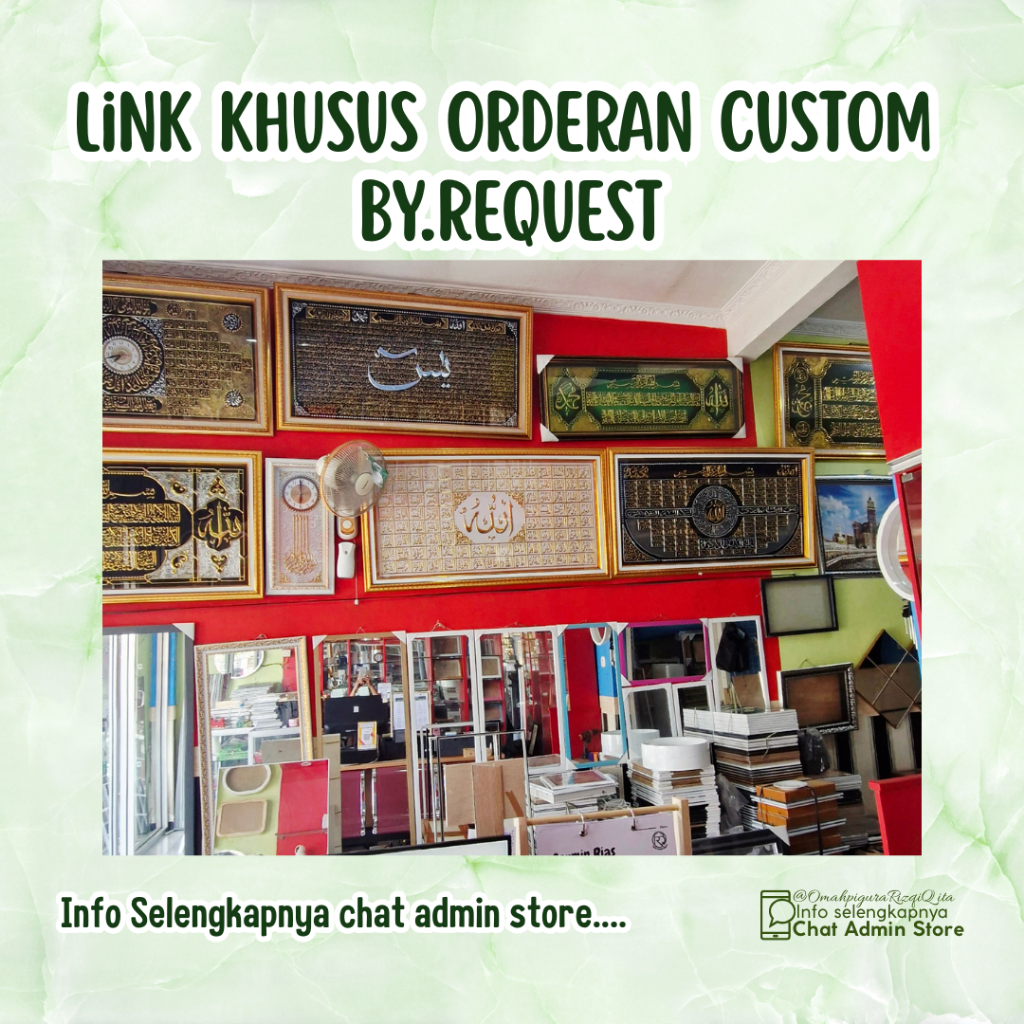 Jual ORDERAN CUSTOM | Shopee Indonesia