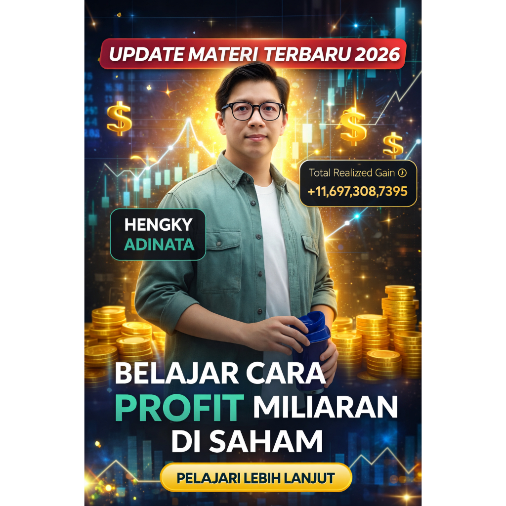 Jual Hengky Adinata Remora Trader Belajar Saham Terbaru 2026 - Cara ...