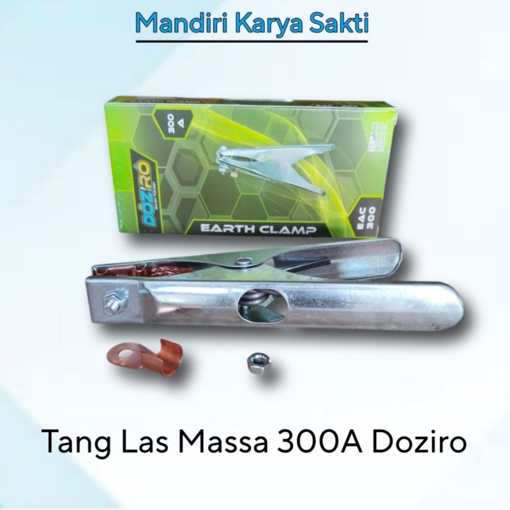 Jual tang las massa grounding earth clamp 300A merk DOZIRO | Shopee ...
