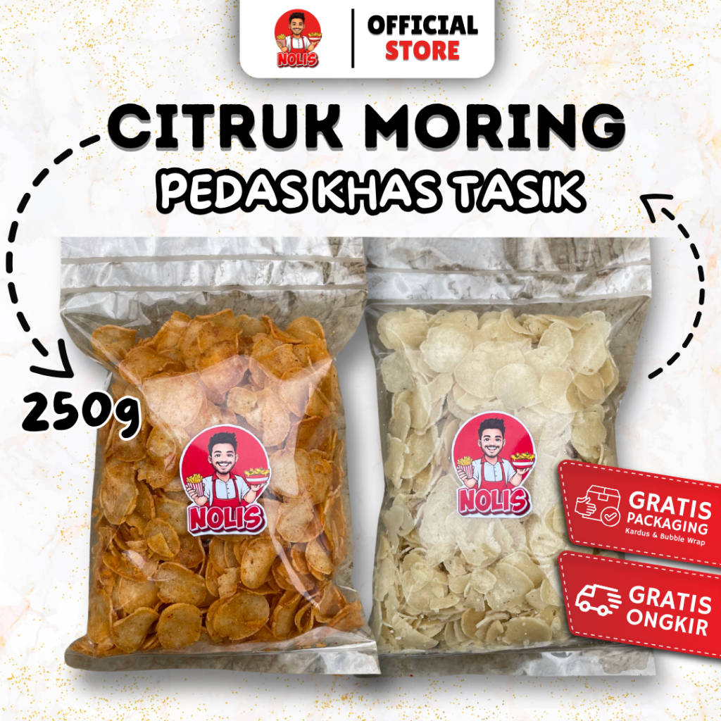 Jual CITRUK MORING PEDAS NOLIS SNACK DAN ORIGINAL ASIN GURIH ASLI ...