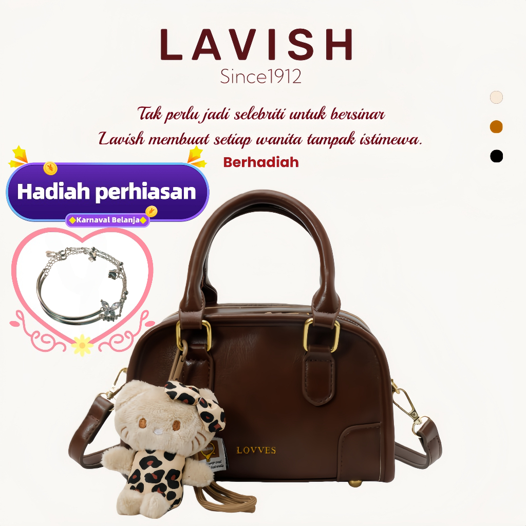 Jual Lavish bag Tas selempang Wanita Tas Mini Tas lucu Tas elegan ...
