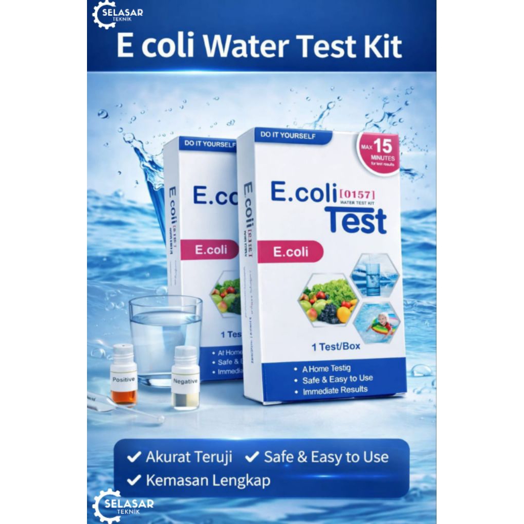 Jual E. Coli Water Test Kit – Alat Uji Bakteri Air Minum Cepat & Akurat ...