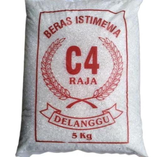 Jual BERAS ISTIMEWA C4 RAJA MERAH KEMASAN 5 KG BERAS PULEN | Shopee ...