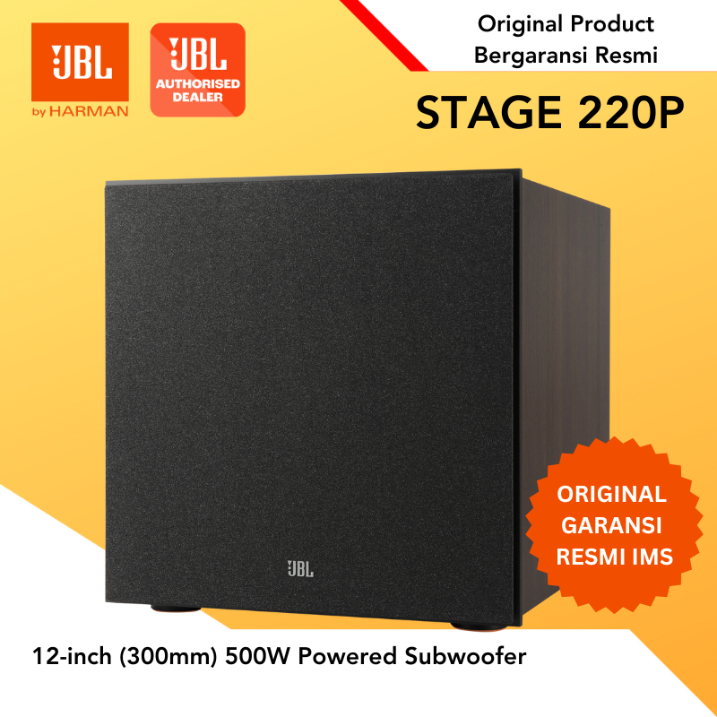 Jual Subwoofer JBL Stage 220P 220-P 220 P 12 inch 500W Powered ...