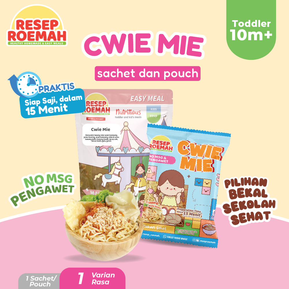 Jual Resep Roemah Cwie Mie / Makanan Sehat Anak Balita / Kids Healthy ...