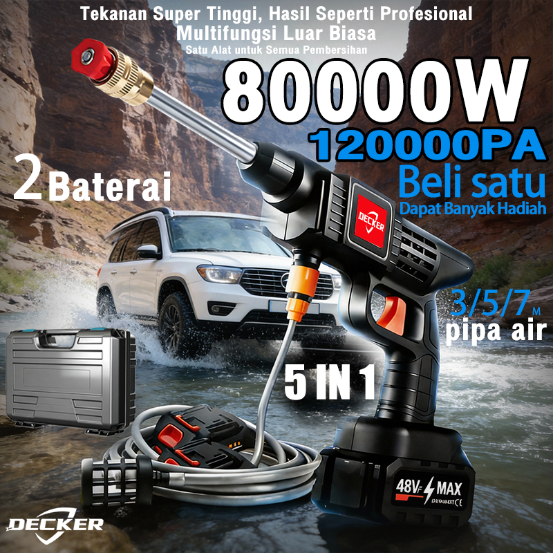 Jual DECKER 998V Alat Cuci Mobil Cuci Staem Ac Mobil Screen Sablon ...