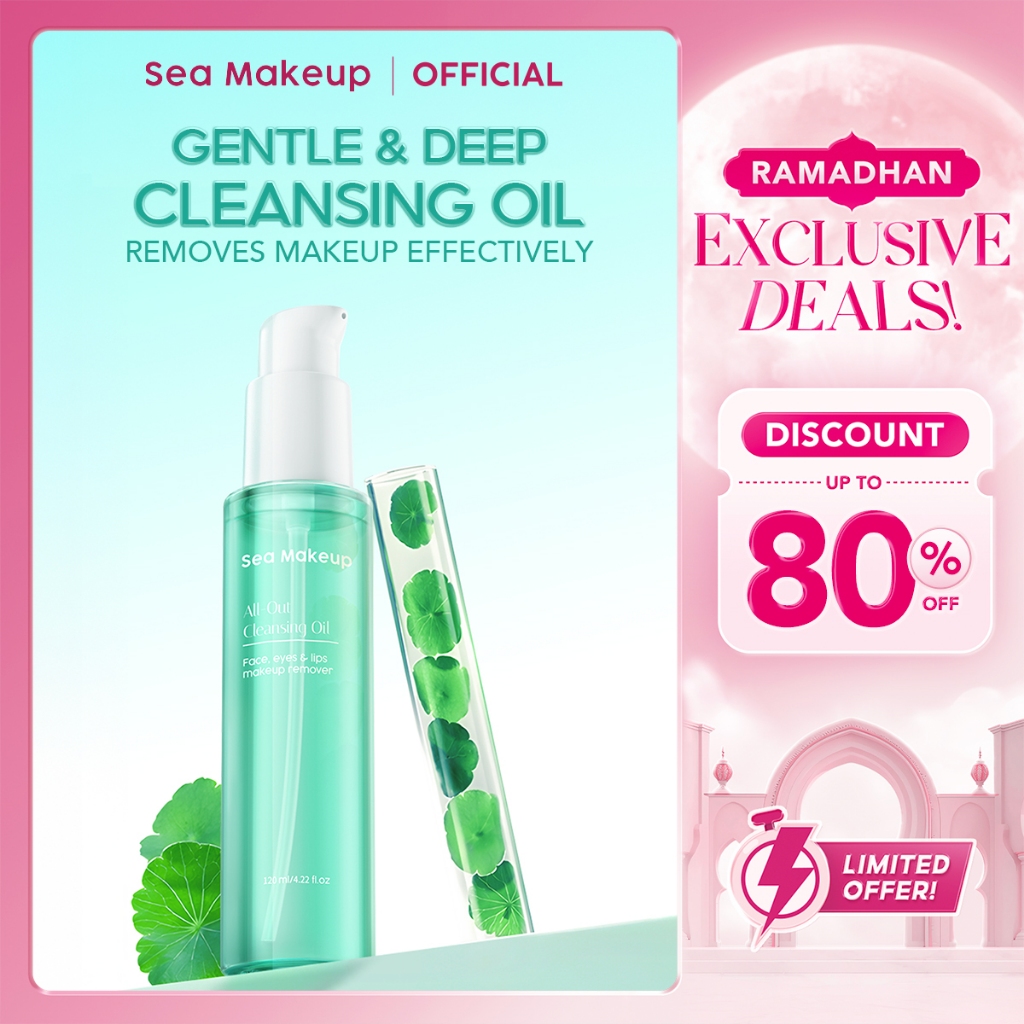 Jual Sea Makeup Gentle & Deep Cleansing Oil 120ml – Minyak Pembersih ...