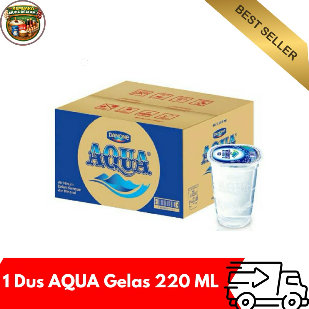 Jual Aqua Gelas 1 Dus Terlengkap & Harga Terbaru Juni 2026 | Shopee ...