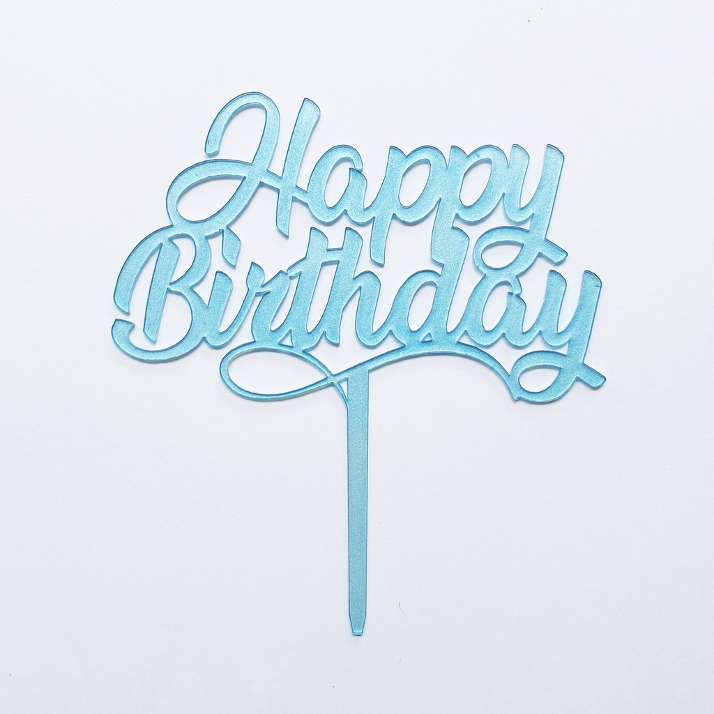 Jual topper happy brithday dan kupu kupu | Shopee Indonesia