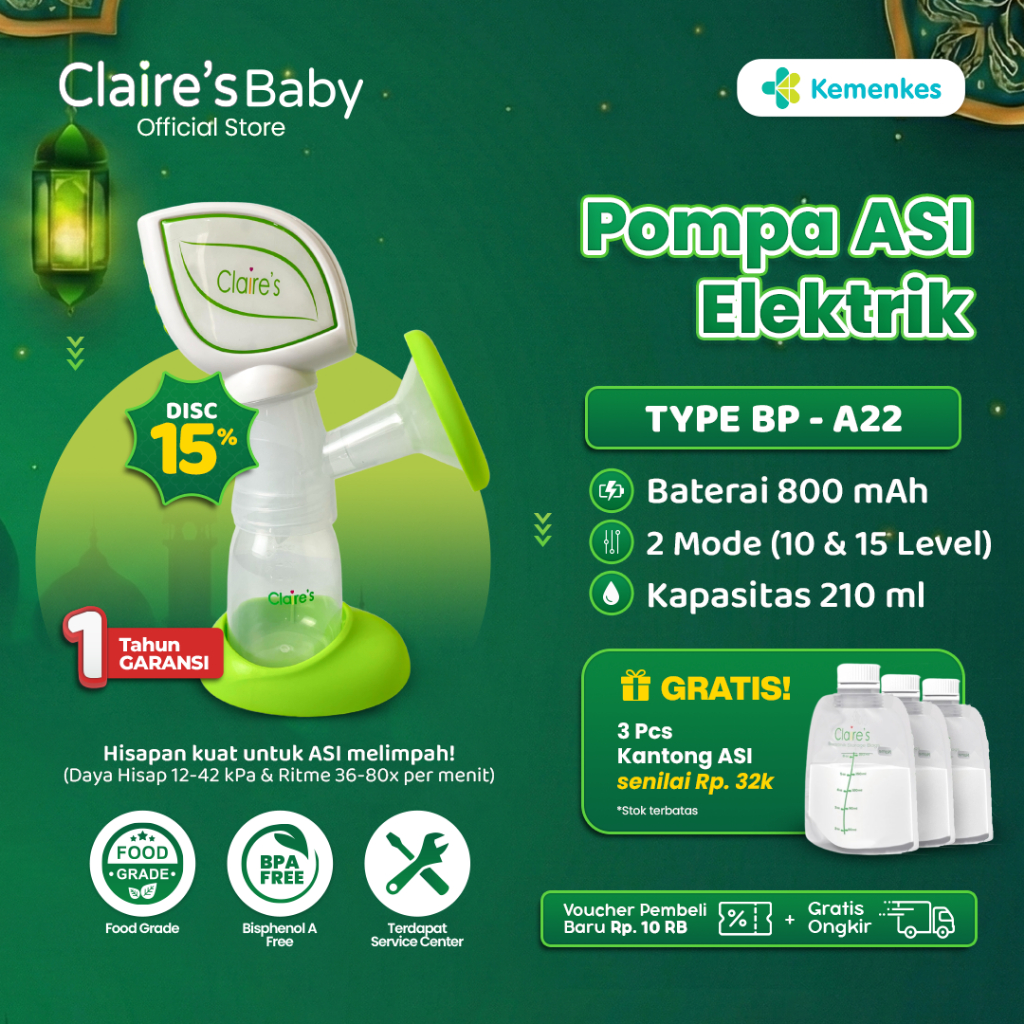 Jual Pompa Asi Elektrik A22 | Pompa Asi Electric | Breast Pump Portable ...
