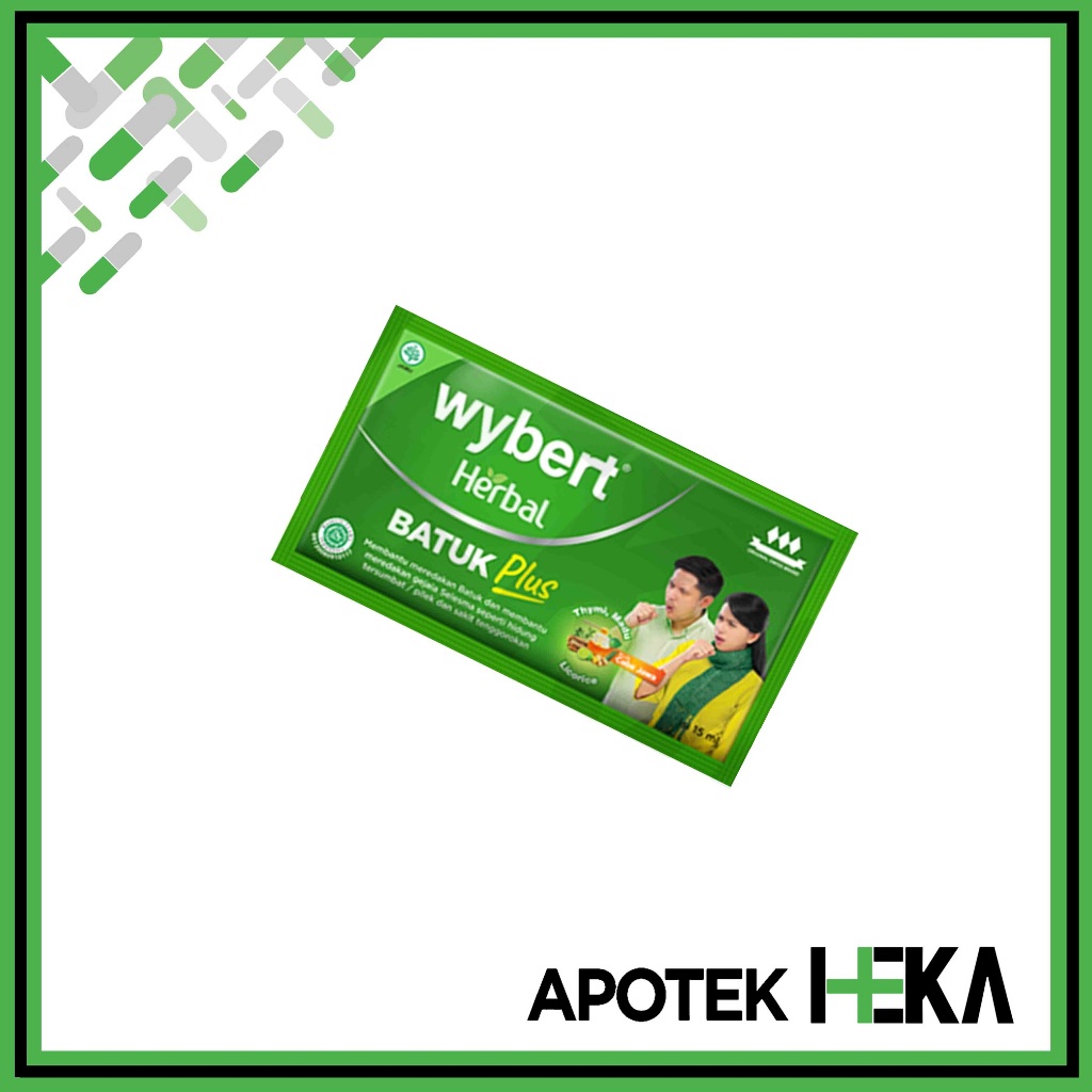 Jual Wybert Herbal Batuk Plus Satuan 1 Sachet - Meredakan Batuk ...