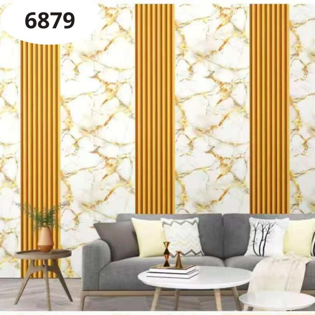 Jual WALLPAPER DINDING MOTIF PANEL CREAM 45cm x 7/8m | Shopee Indonesia
