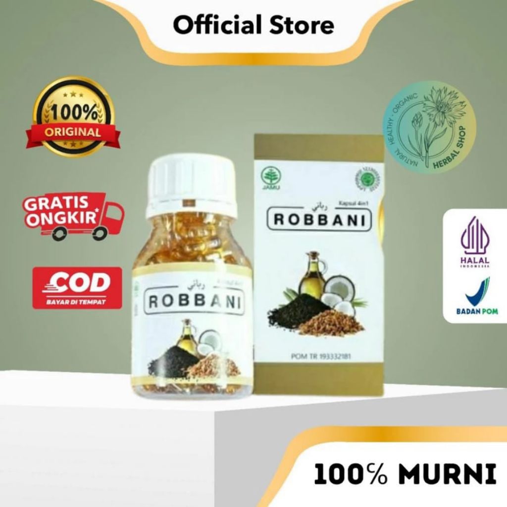 Jual Robbani Kapsul Obat Mengatasi Asam Urat Darah Tinggi Hipertensi ...