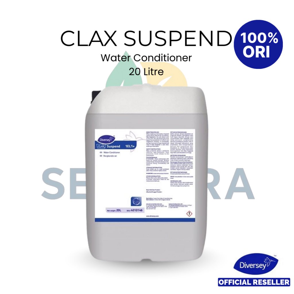 Jual Diversey Clax Suspend – Kondisioner Air untuk Sistem Laundry ...