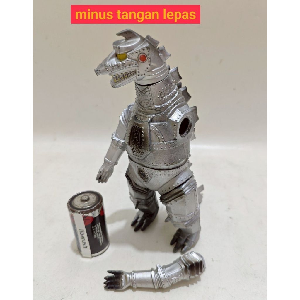Jual Minus 1983 vintage toho bandai sofubi mecha godzilla mechagodzilla ...