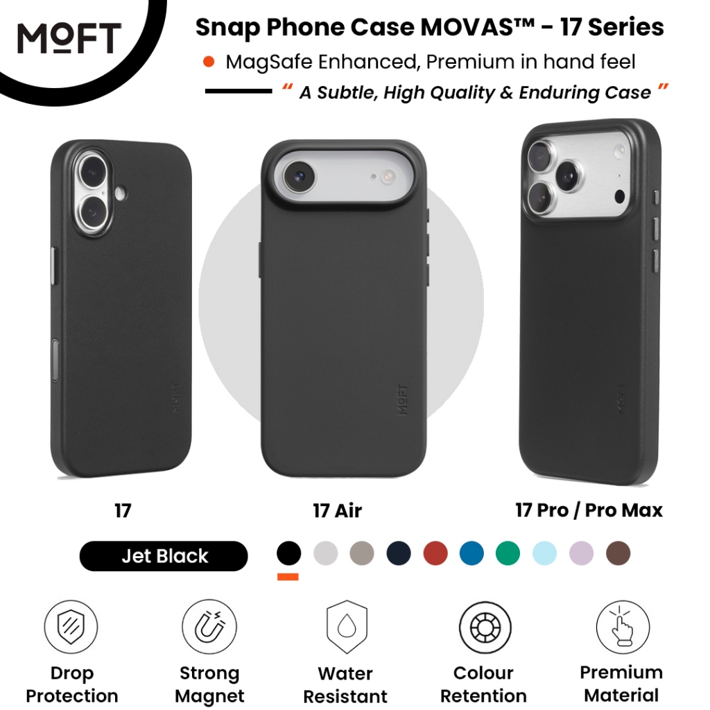 Jual MOFT Snap Phone Case MOVAS for iPhone 17 Series - Case iPhone 17 ...