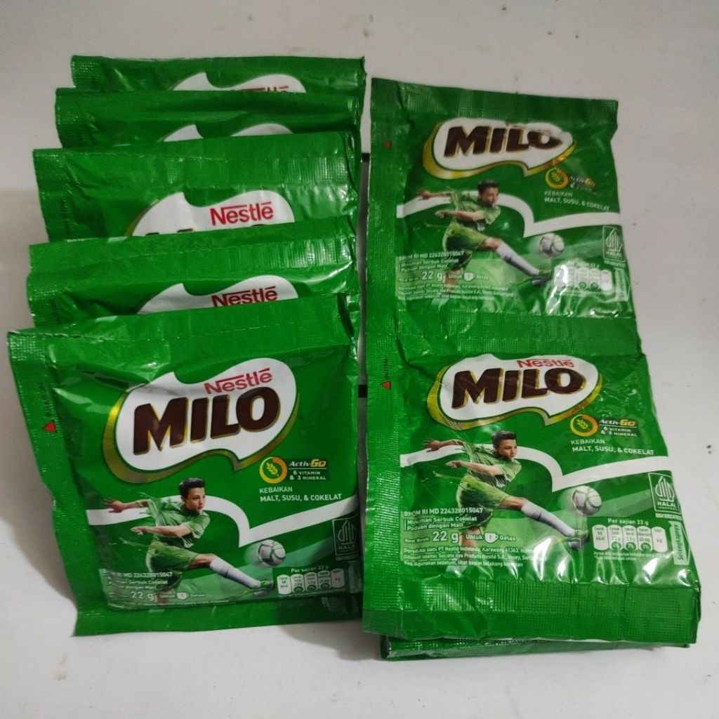 Jual Nestle MILO ActivGO 22g isi 1 renceng 10 sachet - Minuman Serbuk ...