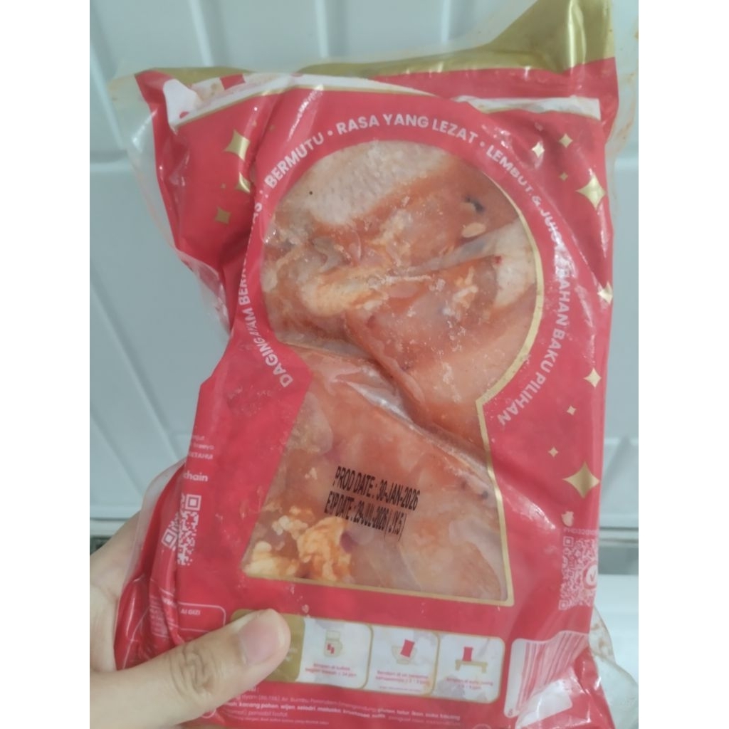 Jual Sreeya Sayap Ayam Marinasi uk 1 kg | Shopee Indonesia