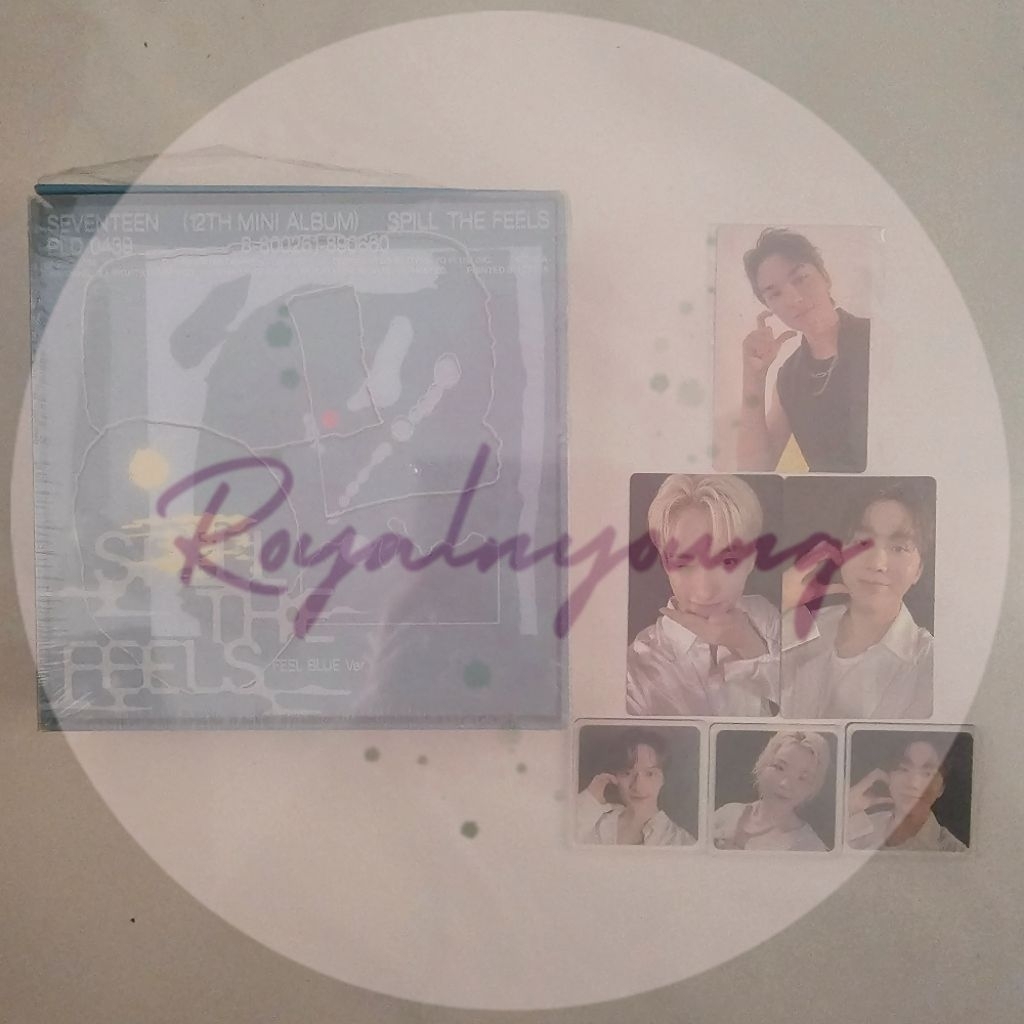Jual ALBUM SVT SEVENTEEN - SPILL THE FEELS (FEEL BLUE ver.) × Weverse ...