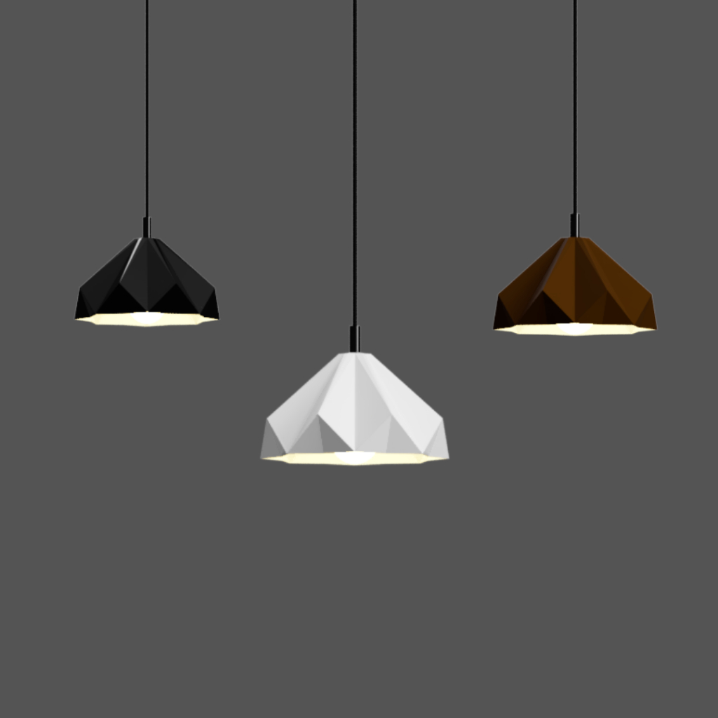 Jual Lampu Gantung Origami Minimalis Favorit Cafe Estetik | Shopee ...
