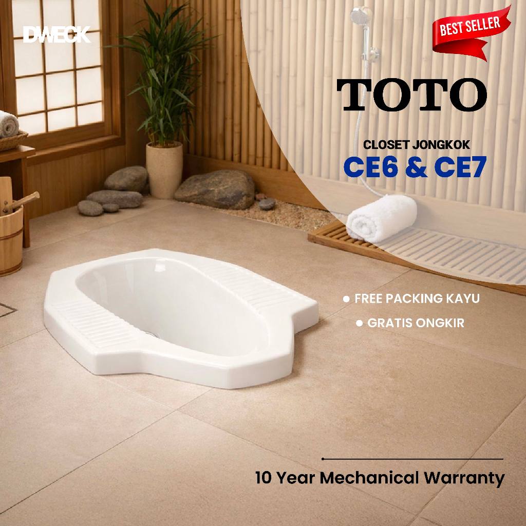 Jual Closet Jongkok TOTO ORIGINAL Squatting Toilet WC | Shopee Indonesia