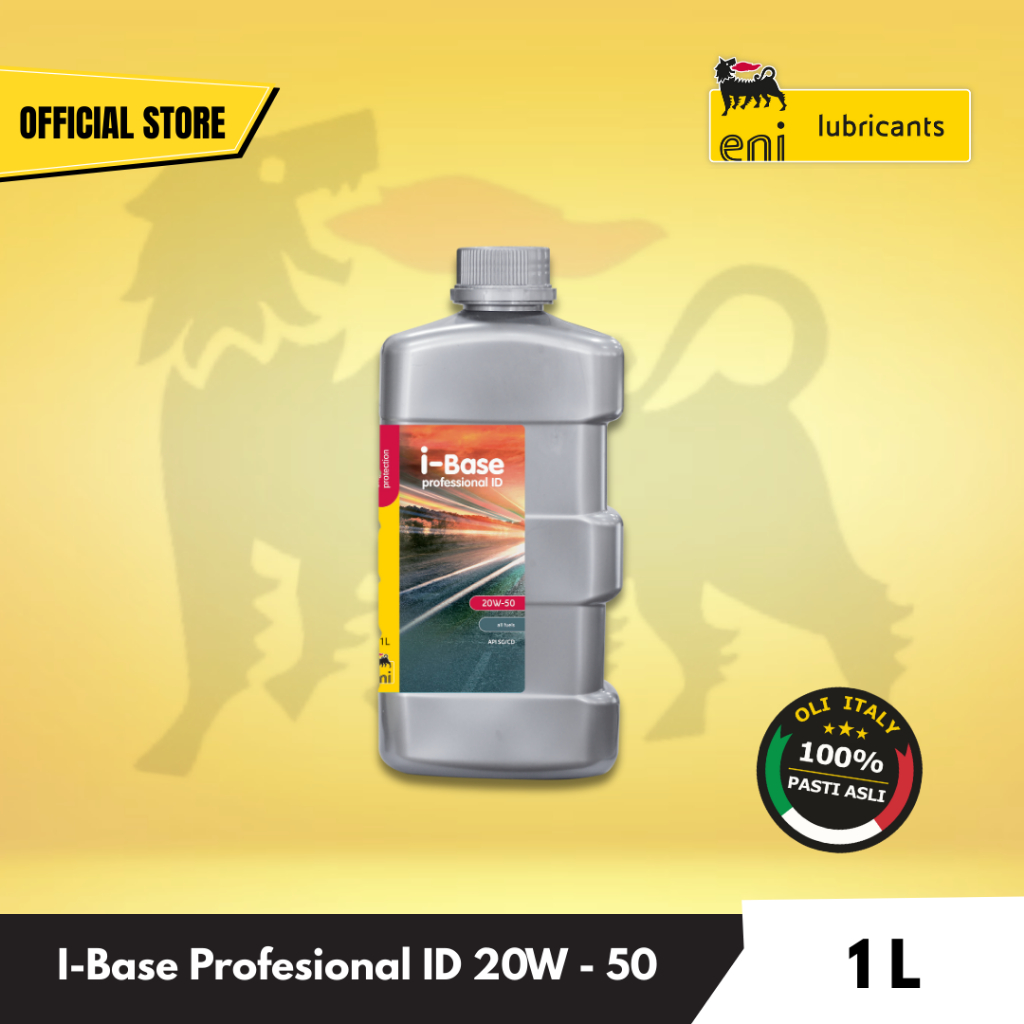 Jual Oli Mobil ENI i-Base Profesional ID 20W-50 1 Liter | Shopee Indonesia