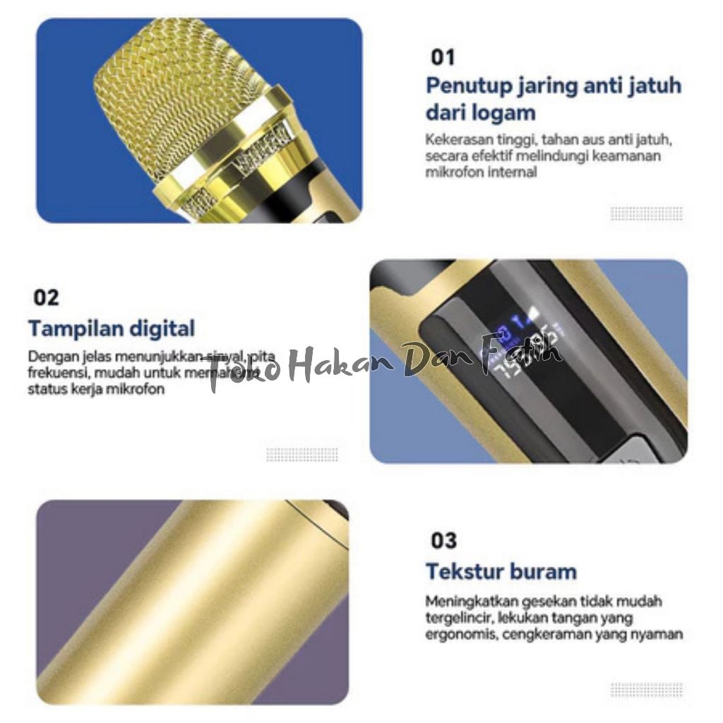 Jual Termurah Microphone wireless HOMIC | MIC HM-16V/HM-58/HM-306 ...