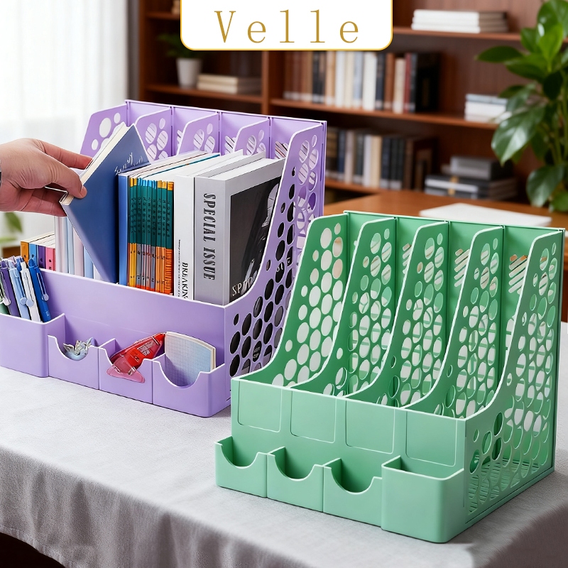 Jual VELLE Rak Buku Meja Multifungsi – Organizer Stationery & Dokumen ...