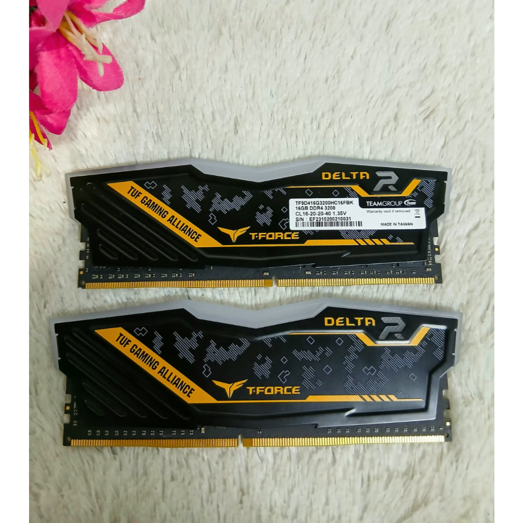 Jual RAM Team T-Force Delta RGB 32GB Kit DDR4 3200MHz — Normal siap ...