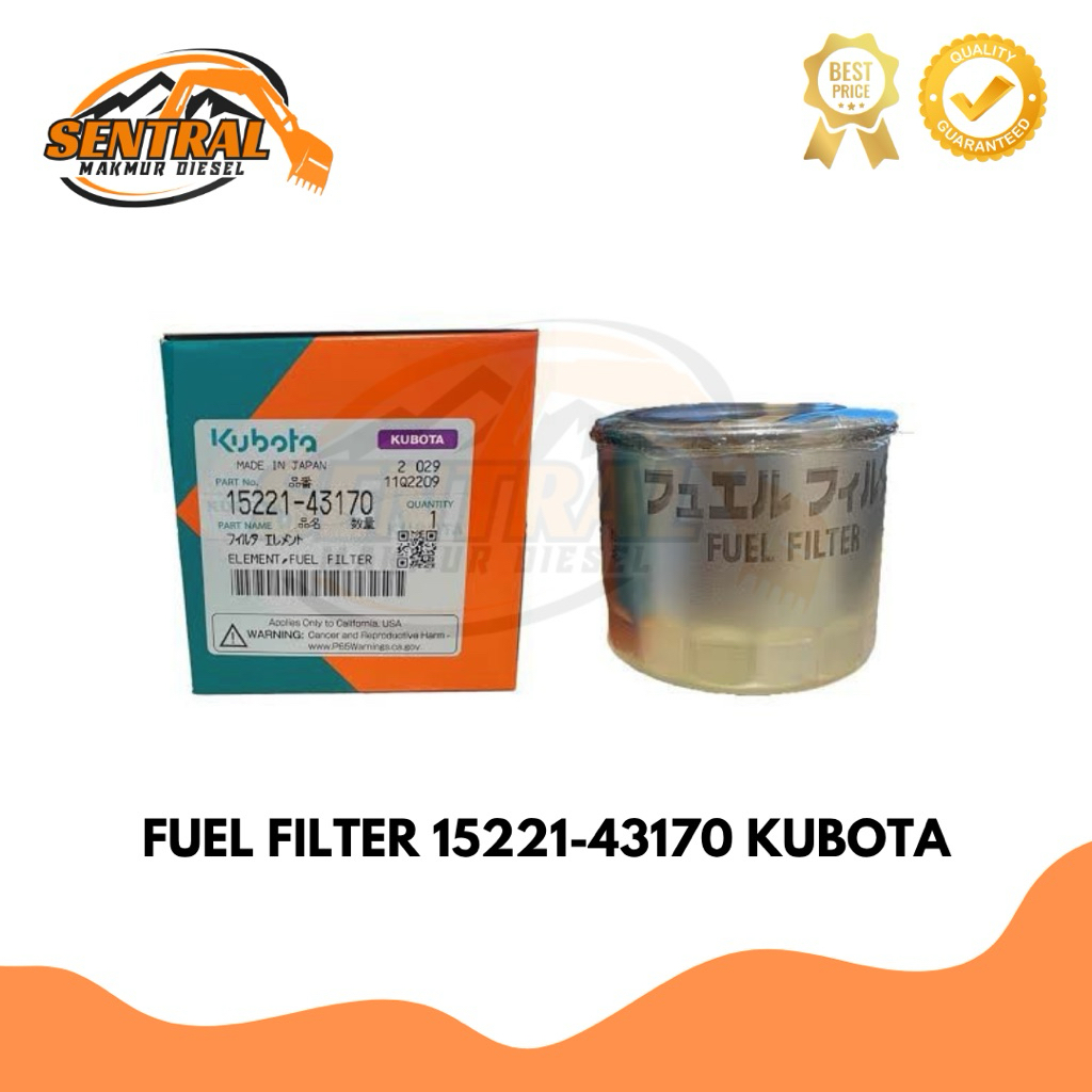 Jual FUEL FILTER 15221-43170 KUBOTA | Shopee Indonesia