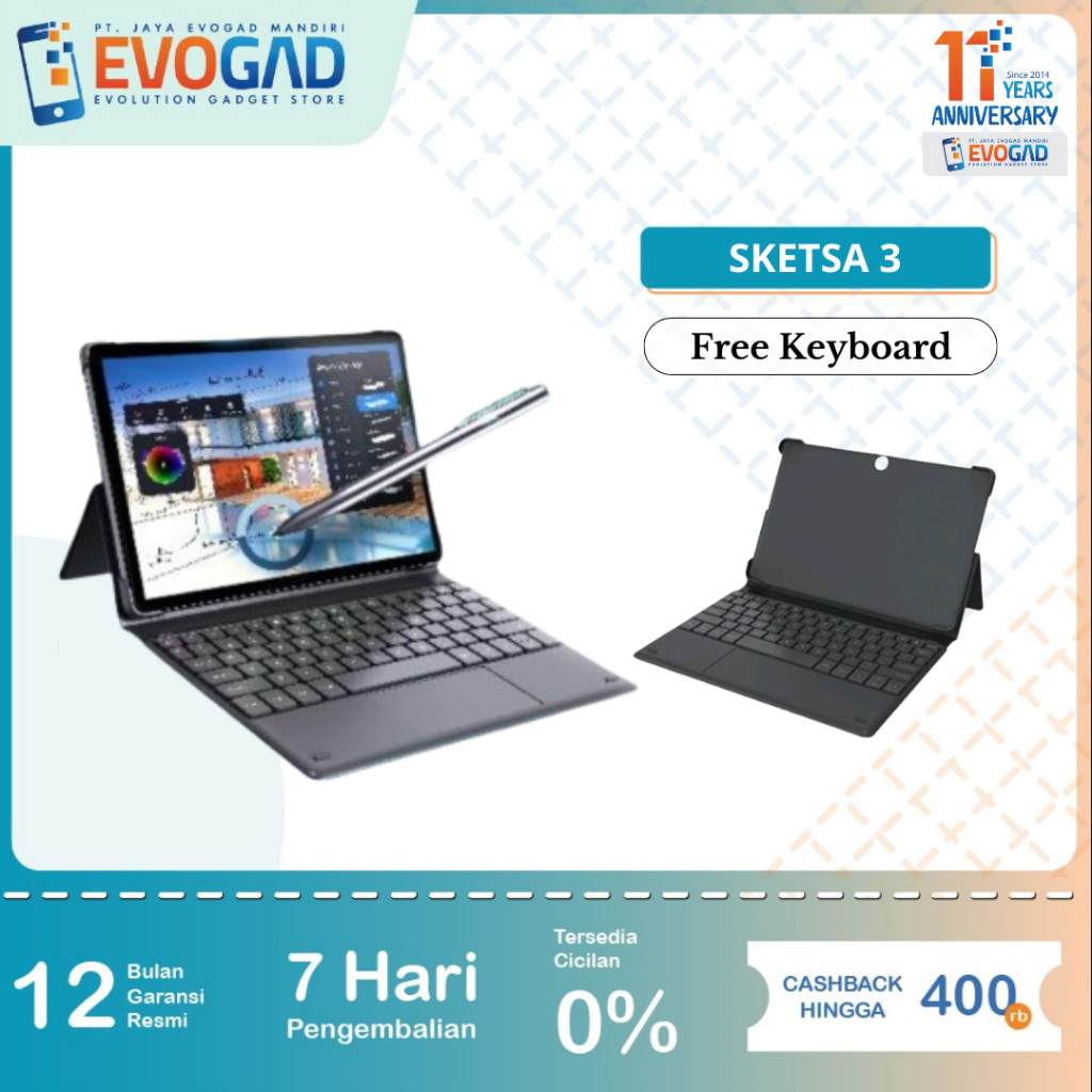 Jual Advan Tab Sketsa 3 10.1” HD IPS 128GB+RAM 6GB Tiger T606 Android ...
