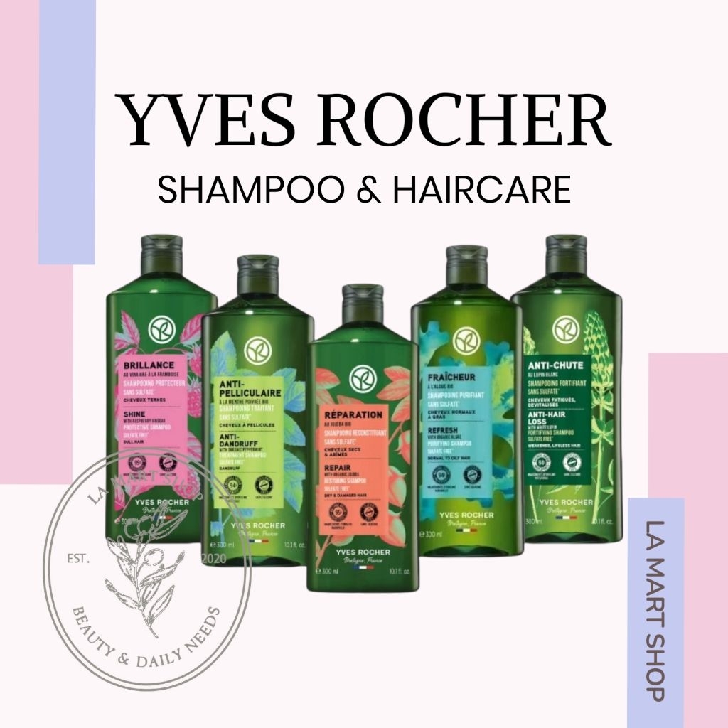 Jual Yves Rocher Volume Shampoo 300ML / Yves Rocher Anti Hairloss Anti ...