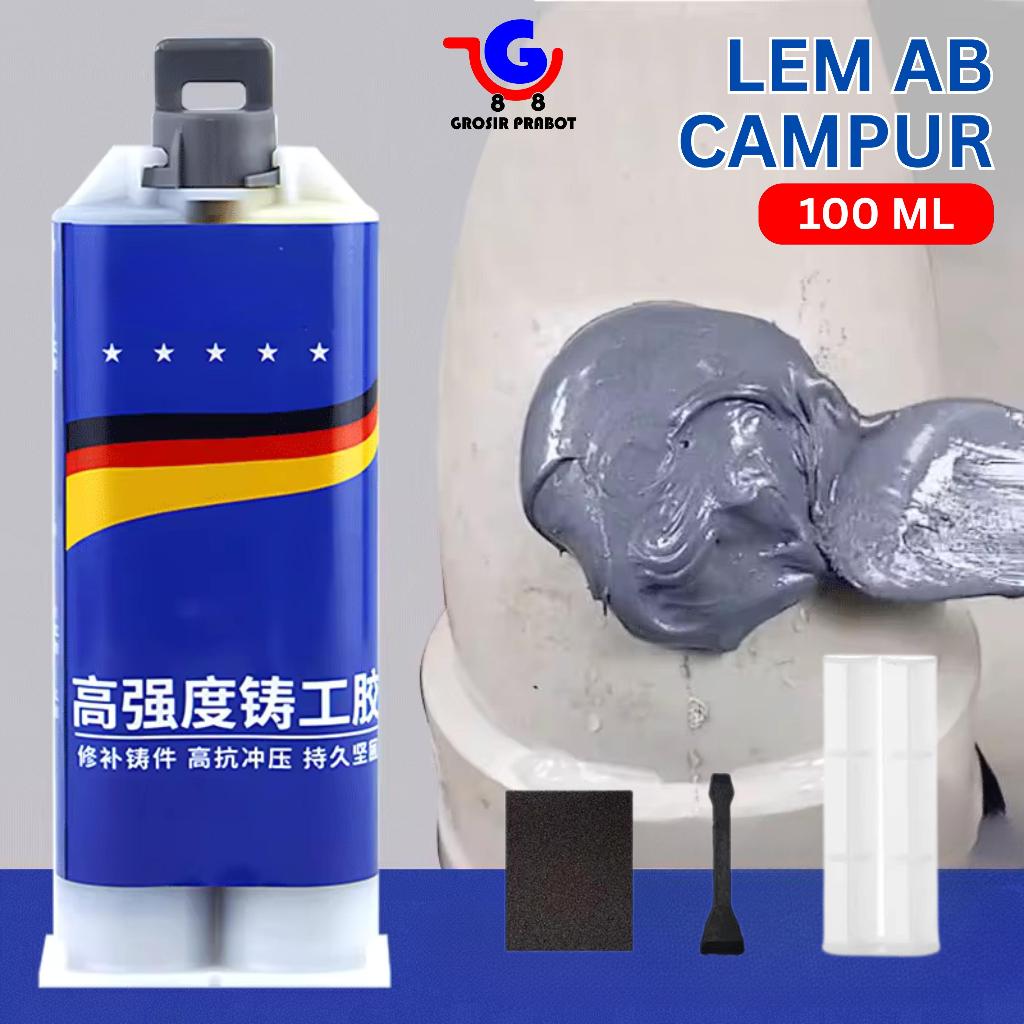 Jual GPM Lem AB Besi 100gr Super Kuat Tahan Panas | Industrial Metal ...