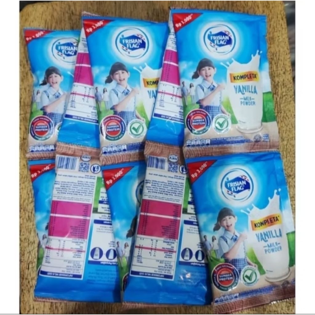 Jual susu bubuk Frisian flag kompleta sachet | Shopee Indonesia