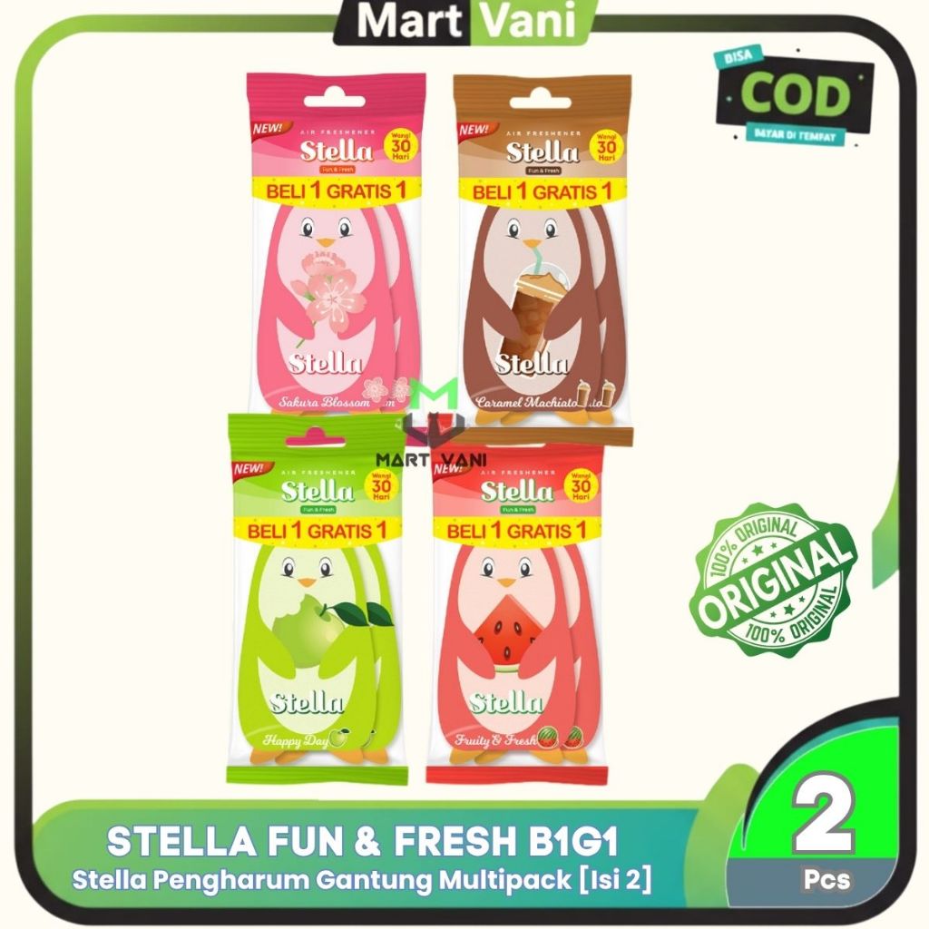 Jual STELLA FUN & FRESH ISI 2 (MULTIPACK) | Shopee Indonesia