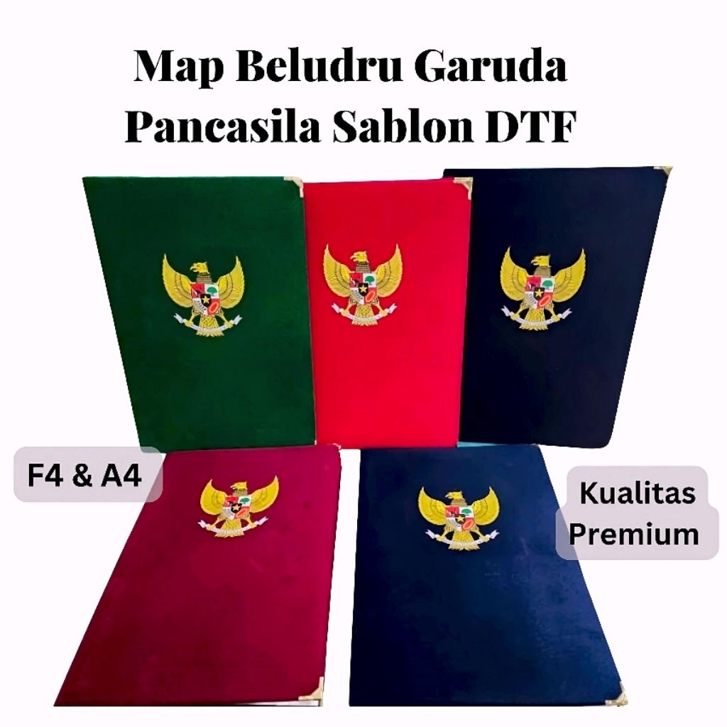 Jual [PREMIUM] MAP BELUDRU LAMBANG GARUDA PANCASILA SABLON DTF F4 dan ...