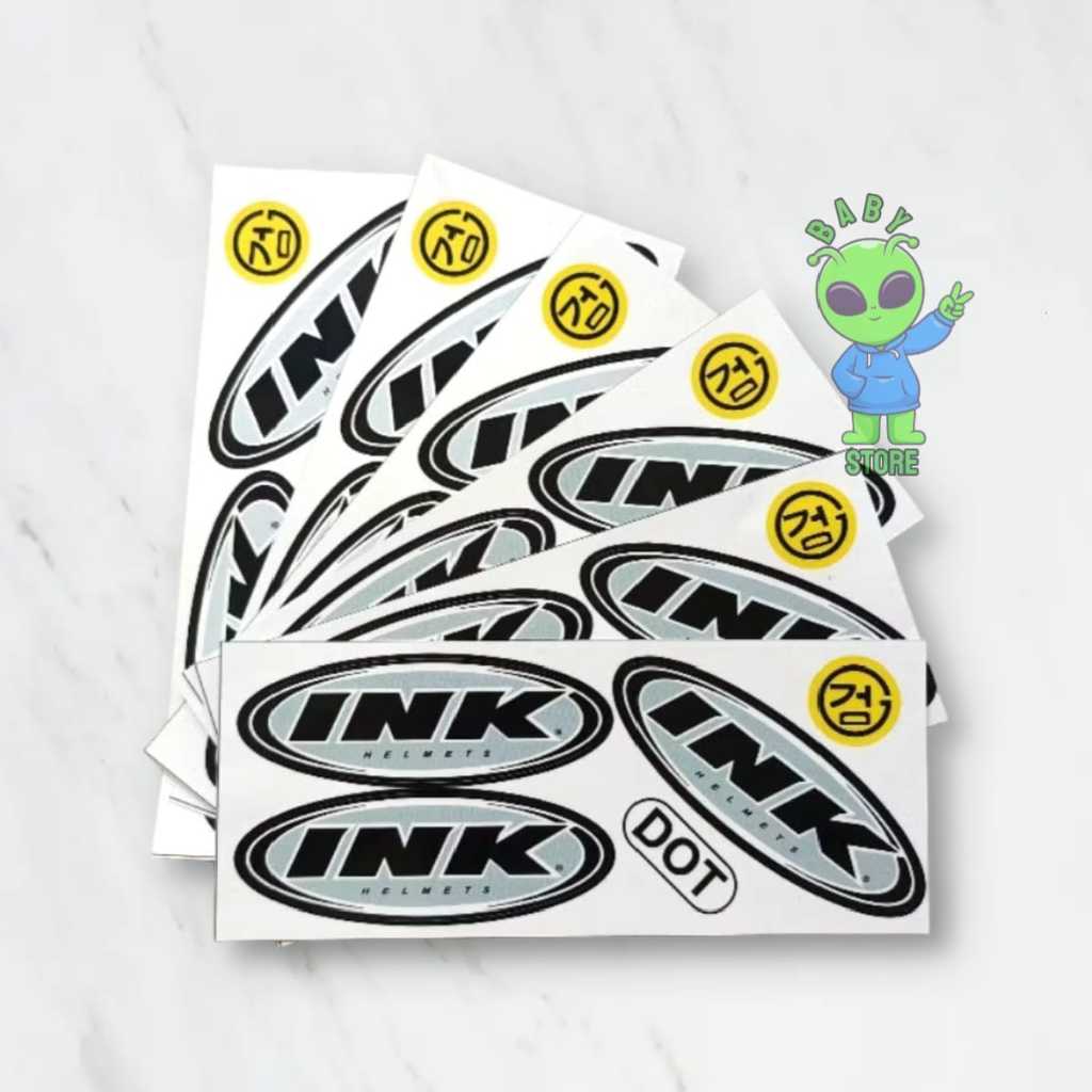 Jual Sticker logo helm ink satu set | Shopee Indonesia