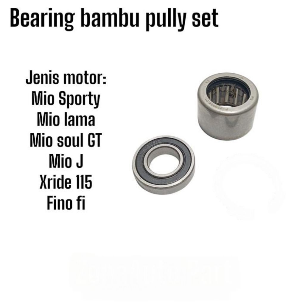 Jual Lahar Laher Bearing Pully Bambu CVT Mio J Smile Sporty Lama Soul ...