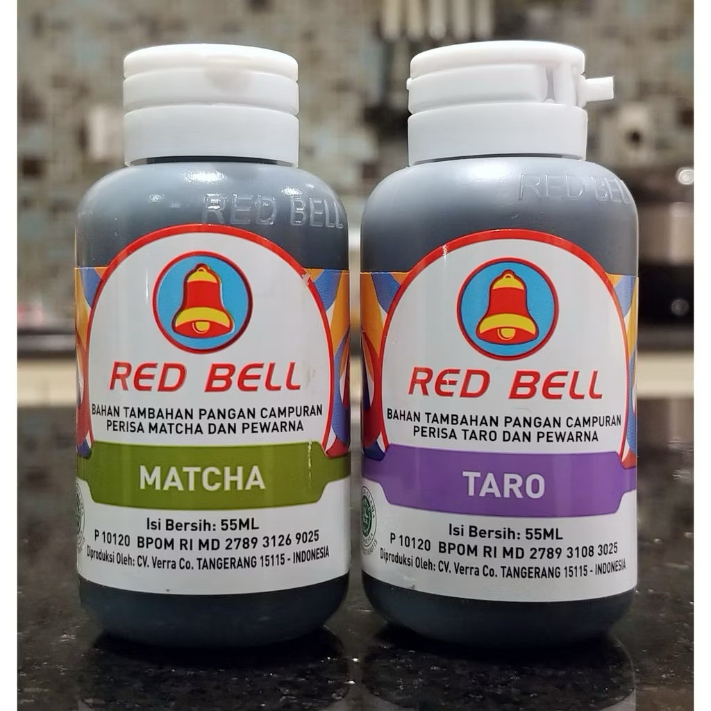 Jual RED BELL / REDBELL PERISA PASTA 55 ML matcha taro | Shopee Indonesia
